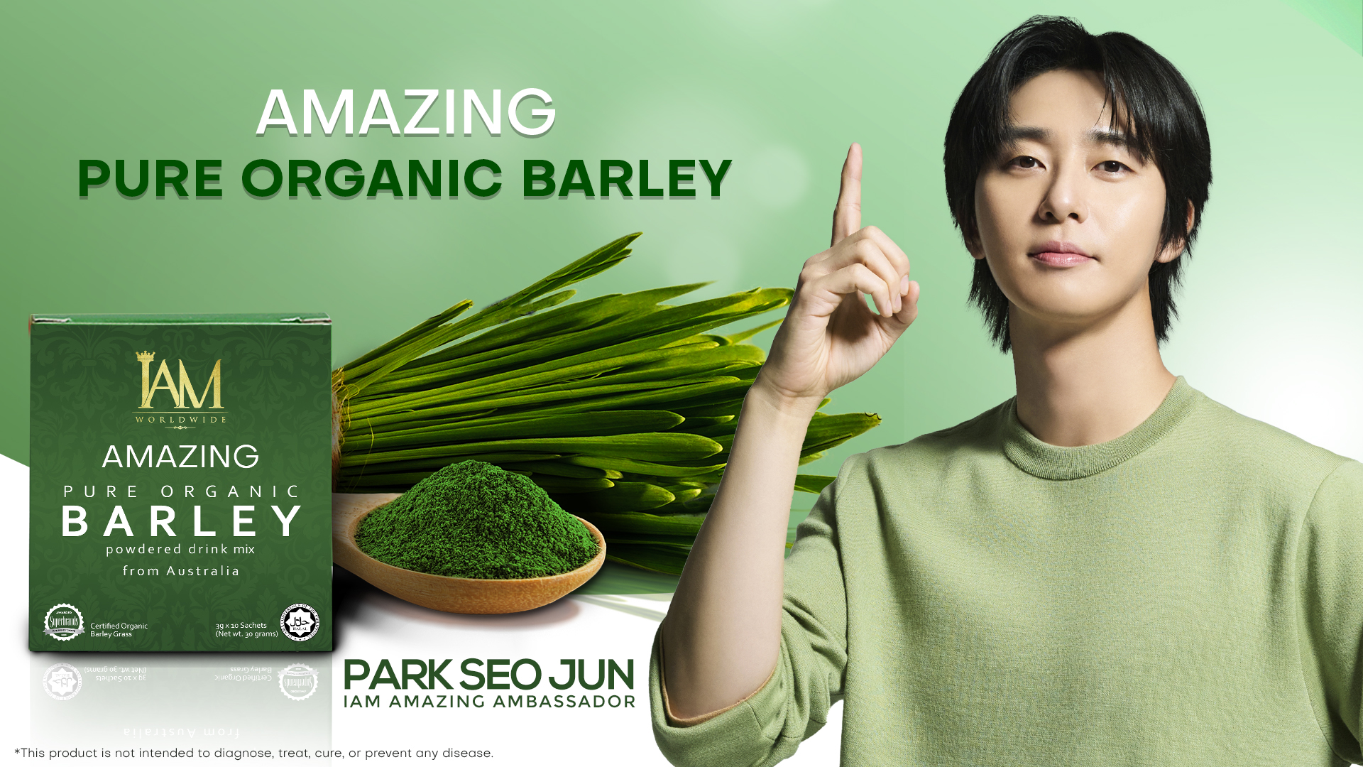 Amabelle Mercado | IAM Amazing Pure Organic Barley